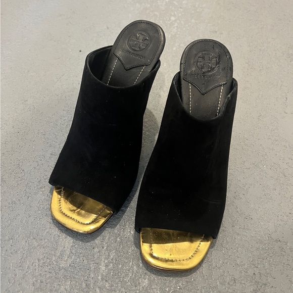 Tory Burch | Shoes | Tory Burch Opentoe Heel | Poshmark